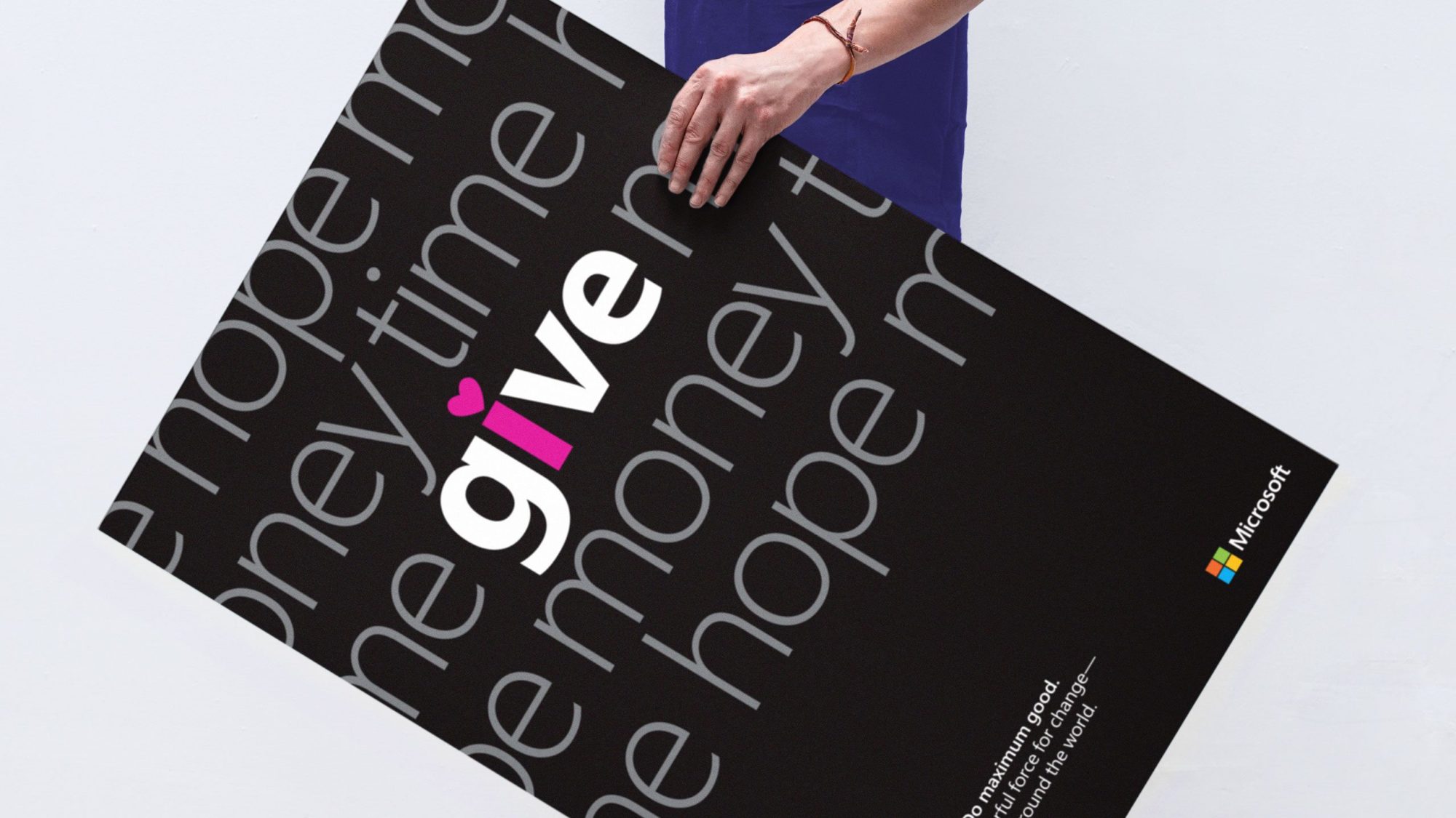 Microsoft Giving Campaigns - Doubleknot Creative